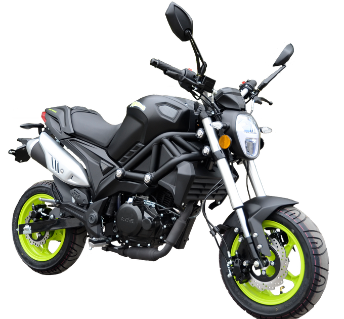 Bombers 125cc - zwart mat – Antwerp Bike Store