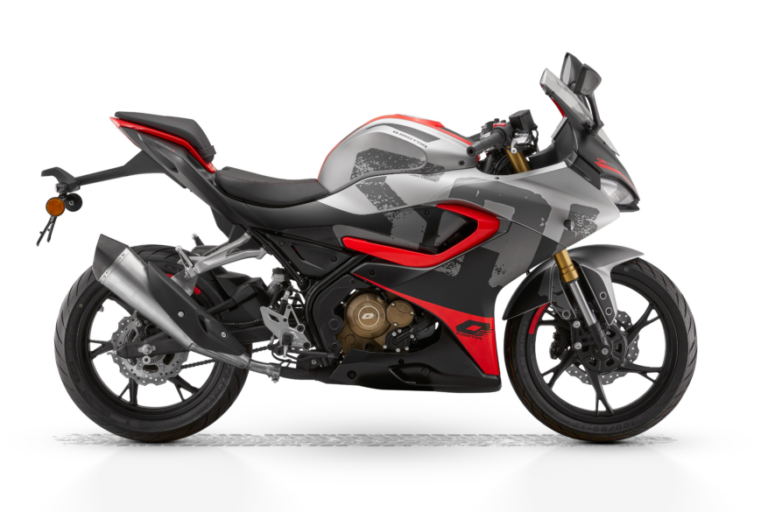 QJ Motor SRK 125 R - grijs – Antwerp Bike Store