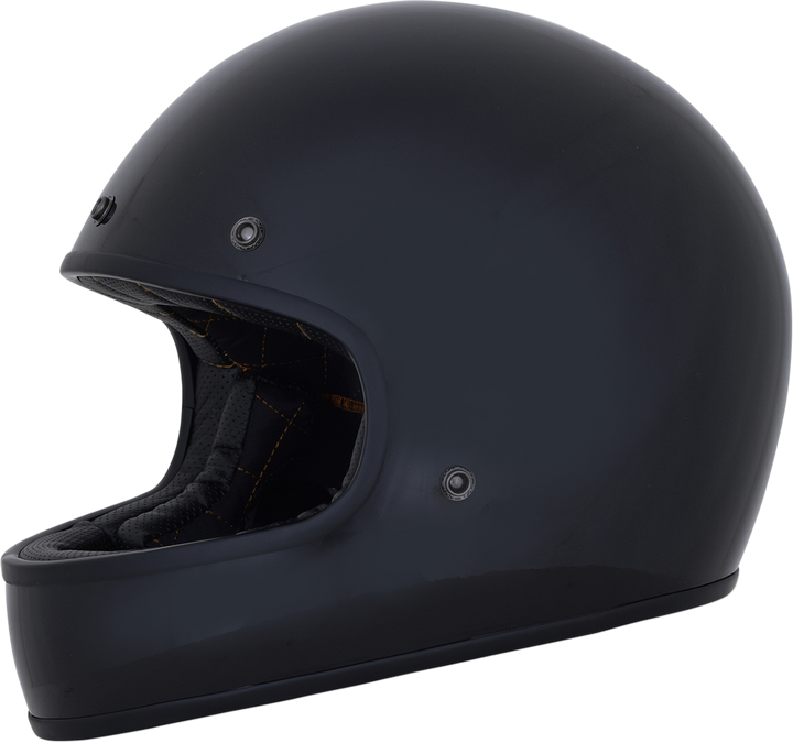 Retro integraal helm - zwart mat – Antwerp Bike Store