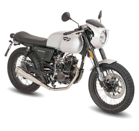 Hanway Muscle 50cc - Grijs – Antwerp Bike Store